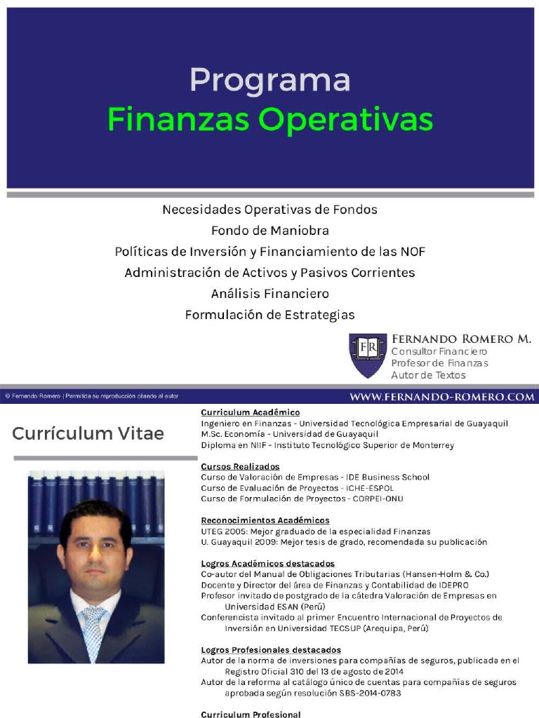 Finanzas 2 Analisis Financiero PDF | PDF