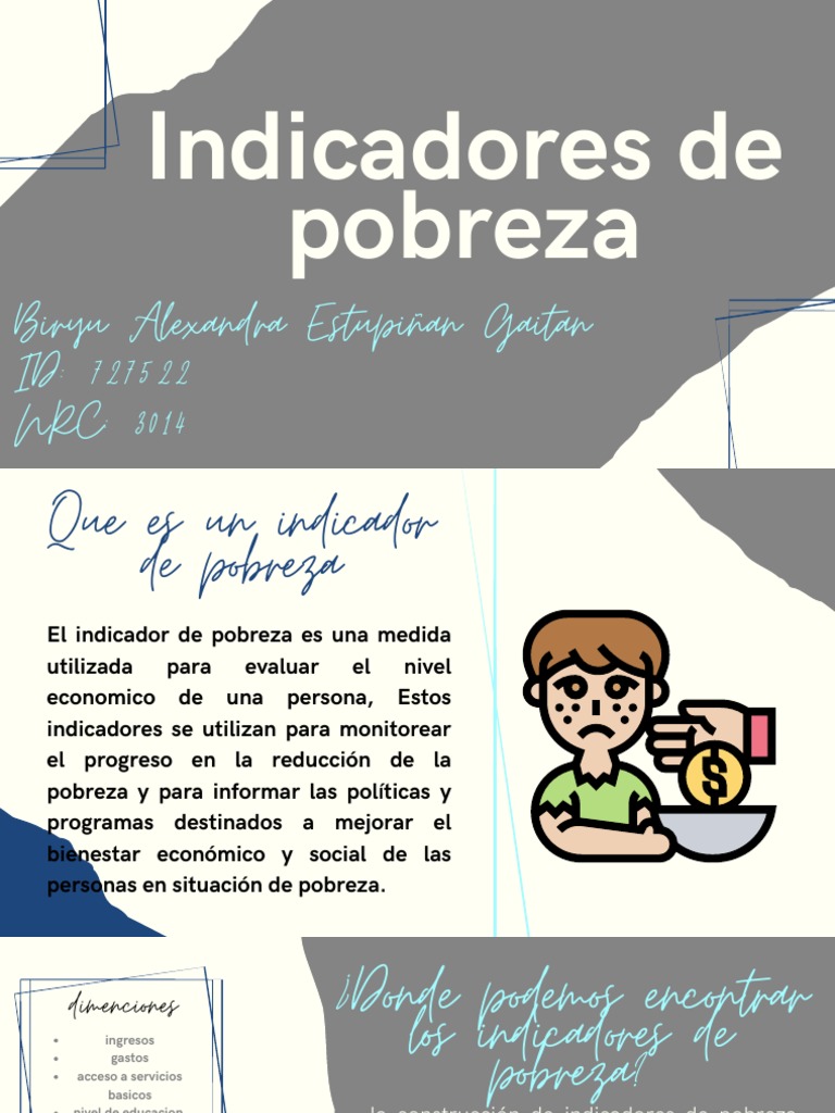 Indice de Pobreza | PDF | Pobreza | Pobreza e indigencia