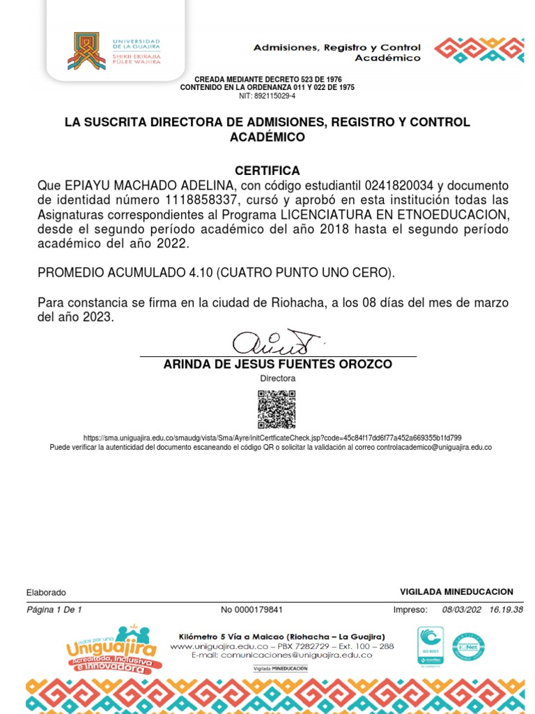 Sma Report Certificate QR | PDF