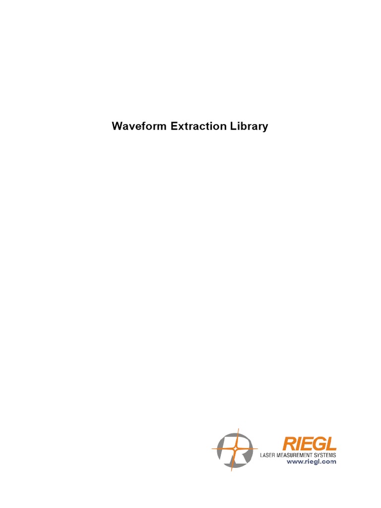 The Full-Waveform Lidar Riegl LMS-Q680i-PPT-renew | PDF | Library (Computing) | Computing