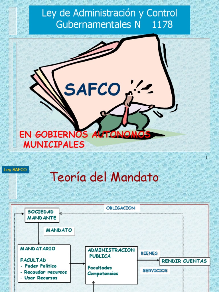 Ley 1178 (Safco) | PDF | Contabilidad | Presupuesto