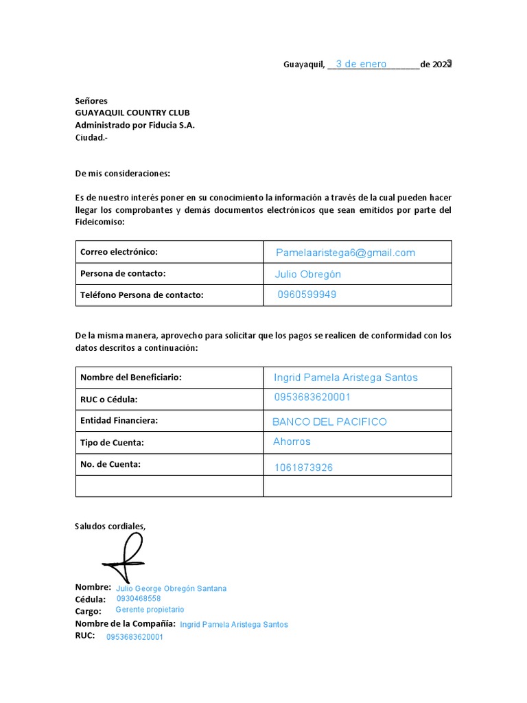 Instrucciones para Envío de Documentos en Guayaquil | PDF