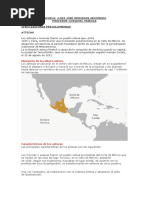 Infografia de La Civilizacion Azteca | PDF | Escultura | Religión y ...