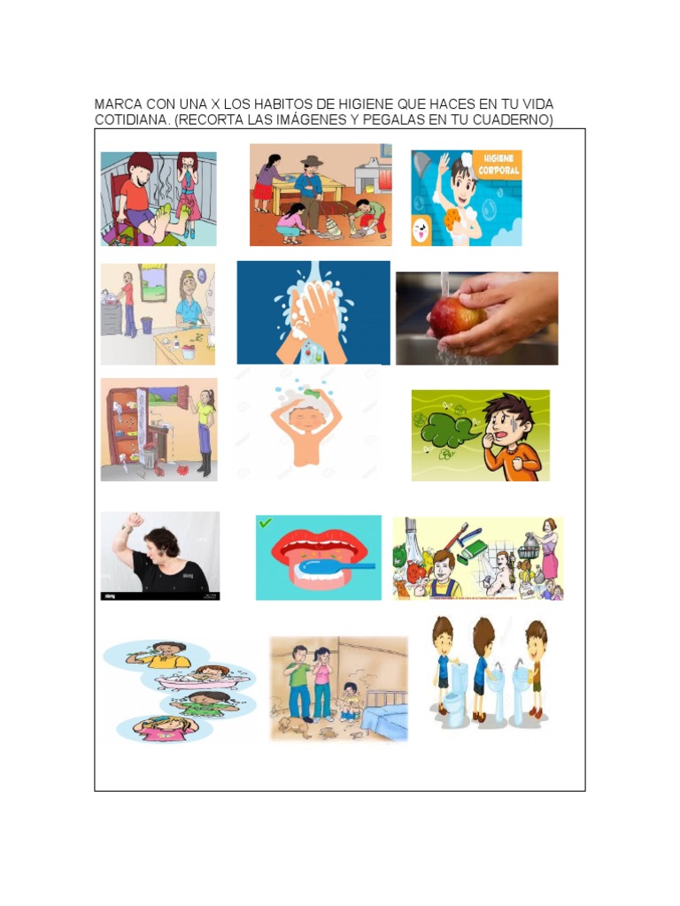 Hábitos de Higiene Personal para Niños | PDF | Salud y bienestar