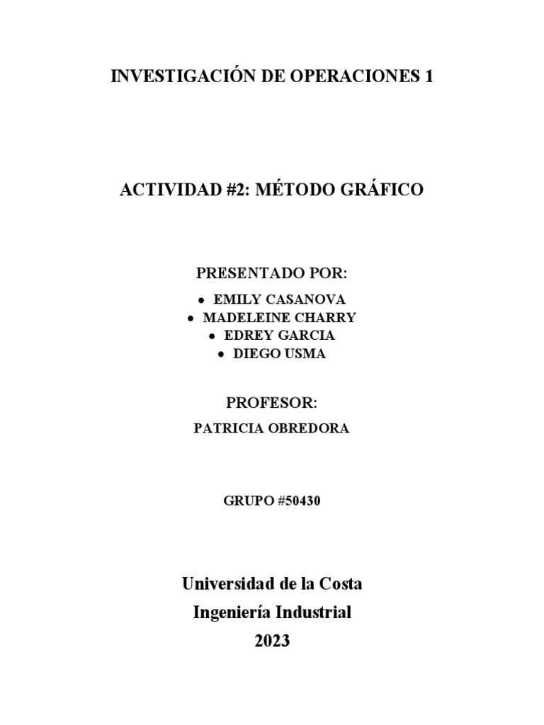 Actividad#2. Io1 | PDF