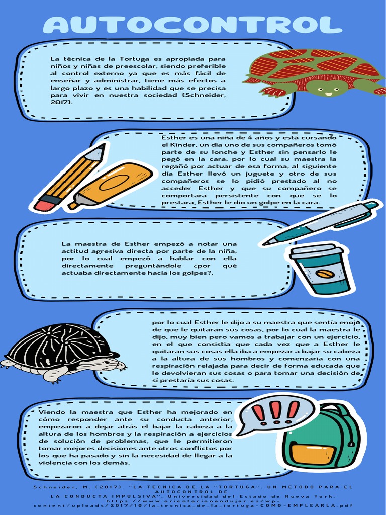 Autocontrol | PDF | Educación de la primera infancia