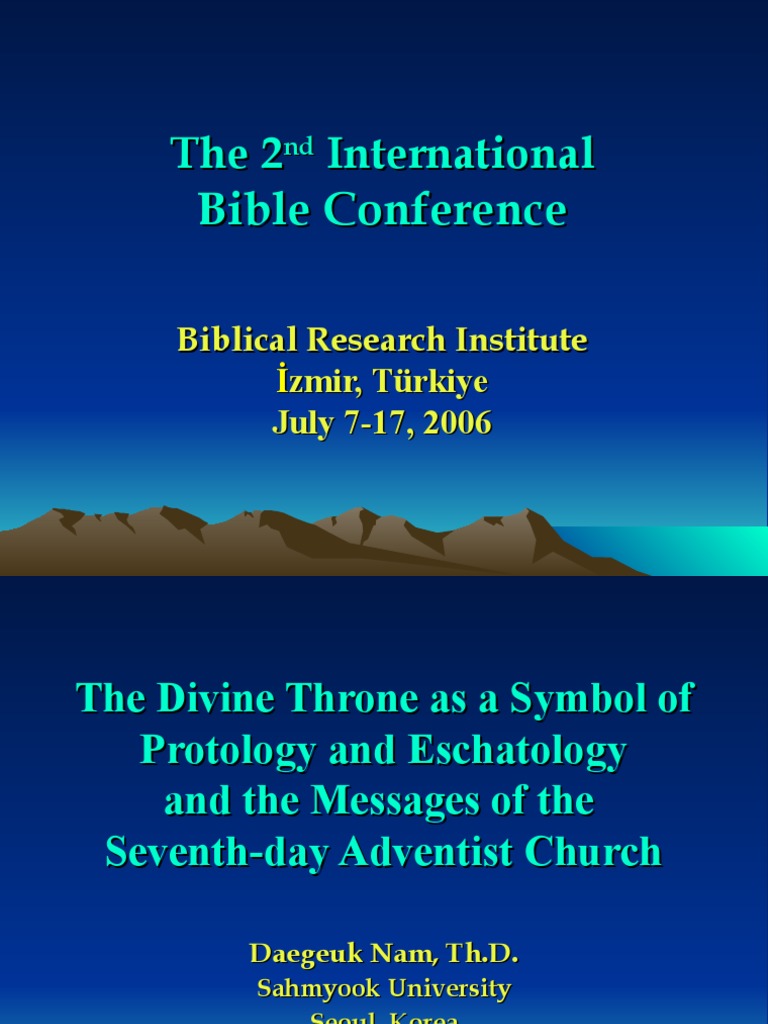 The Throne Of God In Revelation Pdf Seventh Day Adventist Church