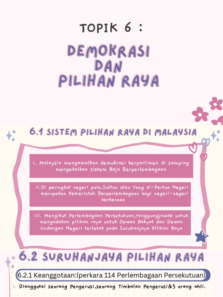 Demokrasi Dan Pilihan Raya | PDF