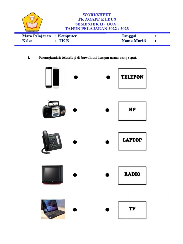 Worksheet TK B | PDF