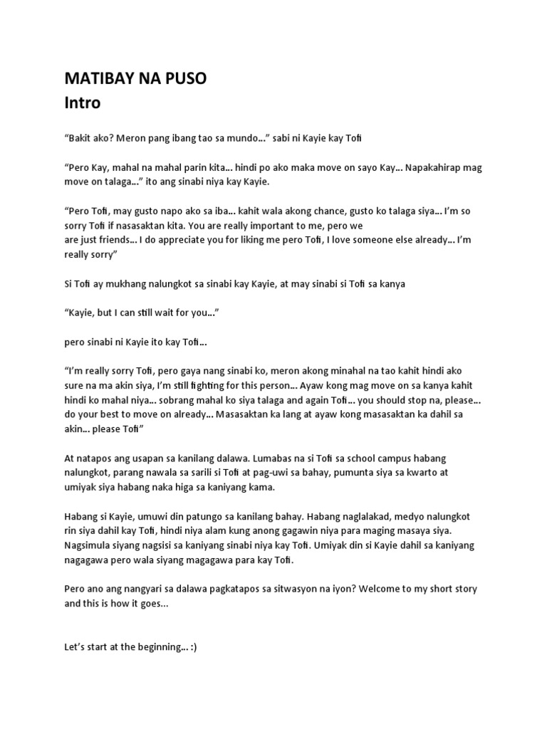 Matibay Na Puso | PDF