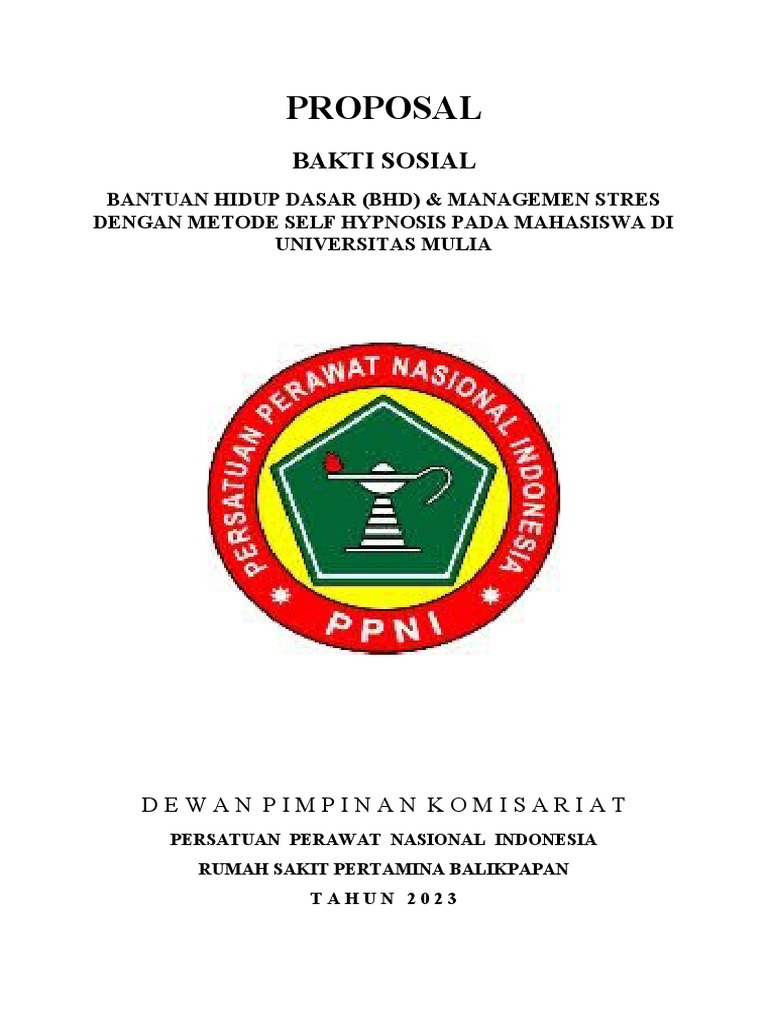 Proposal Baksos UnMuL | PDF