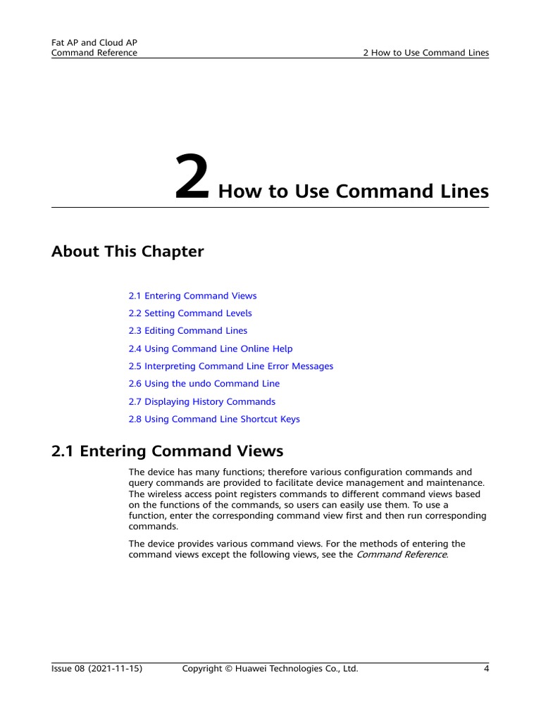 01-02 How To Use Command Lines | PDF | Command Line Interface ...