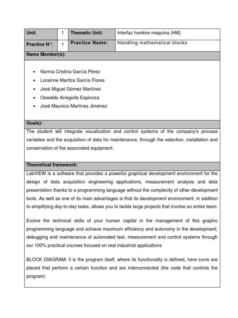 PRACTICA 1 - LabVIEW.... | PDF | Computer Program | Programming PRACTICA 1 - LabVIEW.... | PDF | Computer Program | Programming