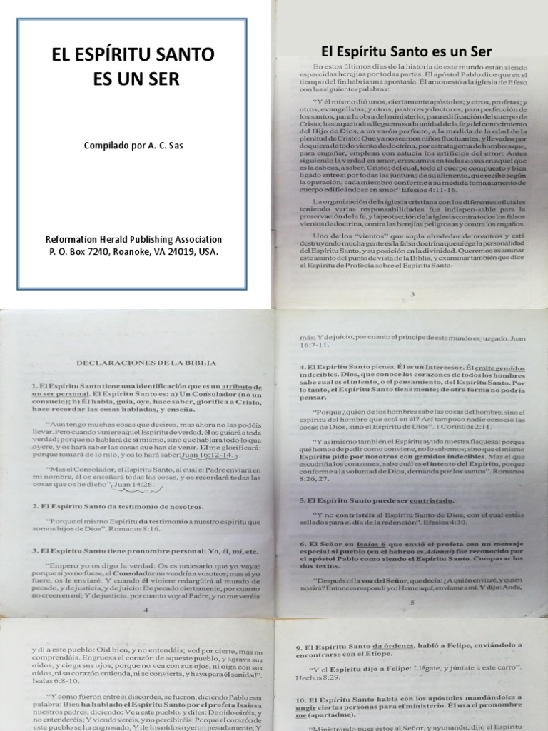 El Espiritu Santo | PDF