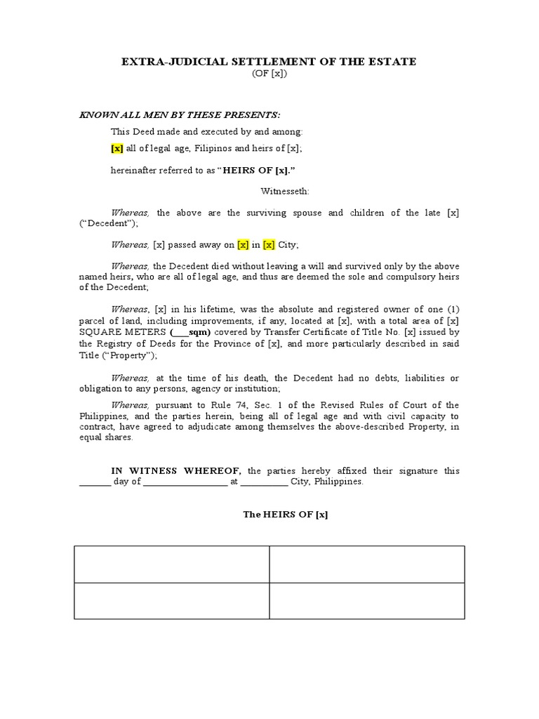 Template EJS | PDF | Deed | Common Law