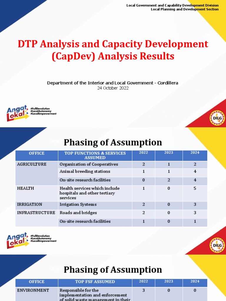 CapDev Analysis Levelling Session and Results | PDF | Capacity Building ...