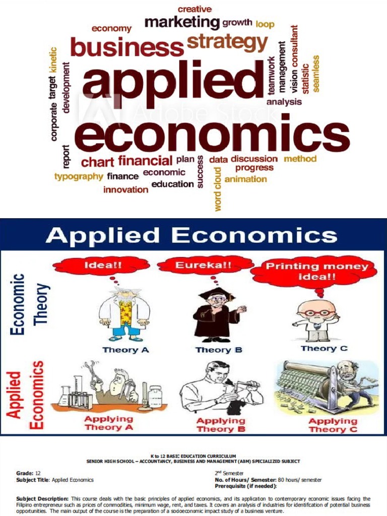 Introduction to Applied Economics | PDF | Economics | Resource