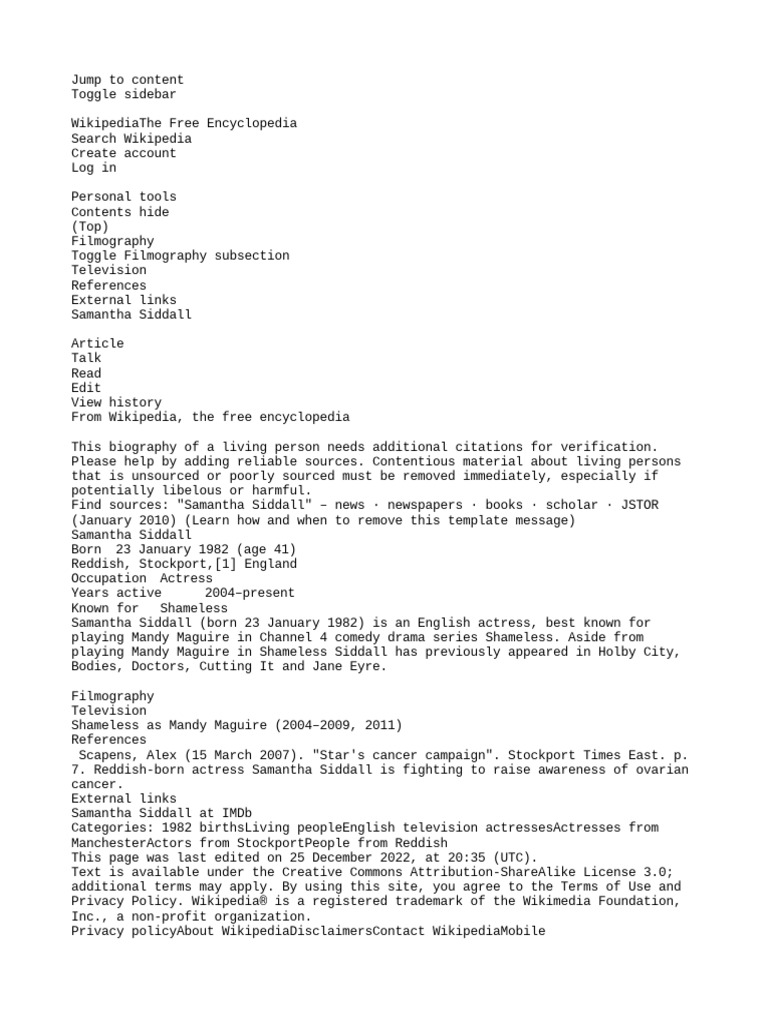 Samantha Siddall | PDF