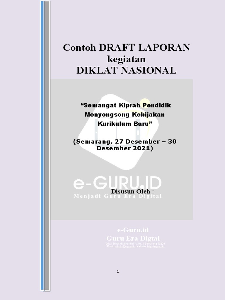 Laporan Pengembangan Diri - Desember | PDF