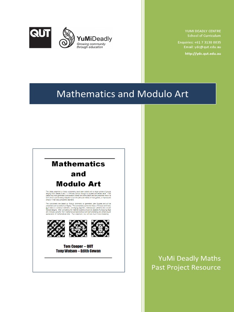 Mathematics and Modulo Art | PDF | Discrete Mathematics | Number Theory