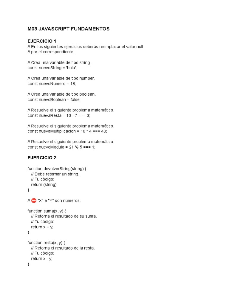 Soluciones Prepcourse Henry | PDF | Devolución de llamada (programación de computadora ...