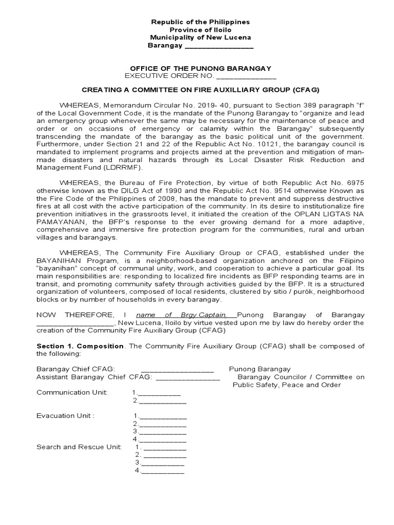 Republic of The Philippines | PDF | Emergency Evacuation | Fire Safety