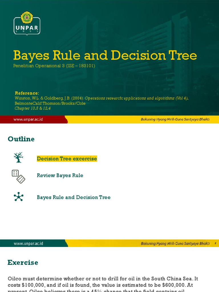 W3. Bayes Rule and Decision Tree PDF | PDF | Probability | Tuberculosis