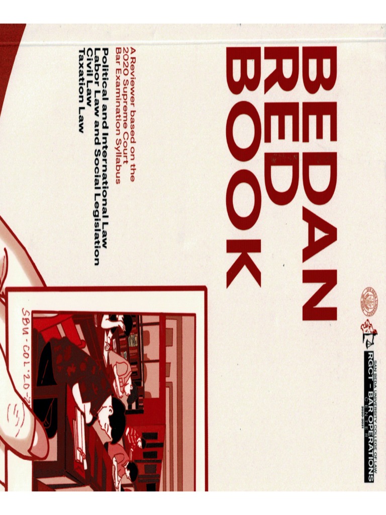 Bedan Red Book (2020 - 21) - 01. Political and International Law | PDF