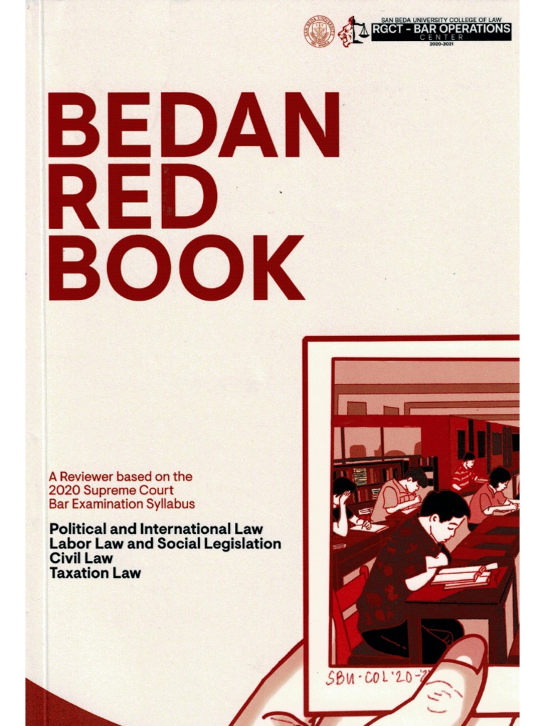 Bedan Red Book (2020 - 21) - 03. Civil Law PDF | PDF