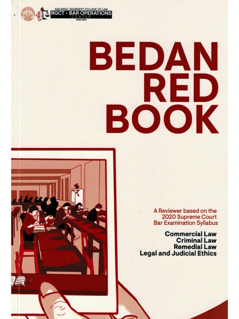 Bedan Red Book (2020 - 21) - 07. Remedial Law PDF | PDF