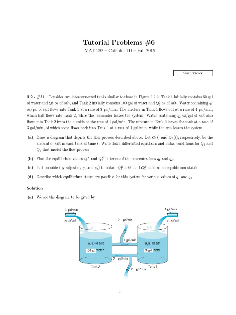 Solution Ej 4 EDO | PDF | Eigenvalues And Eigenvectors | Applied Mathematics