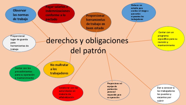 Derechos y Obligaciones Del PATRON | PDF Derechos y Obligaciones Del PATRON | PDF