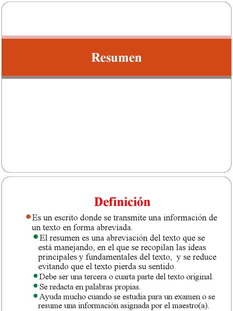 El Resumen | PDF | Dormir