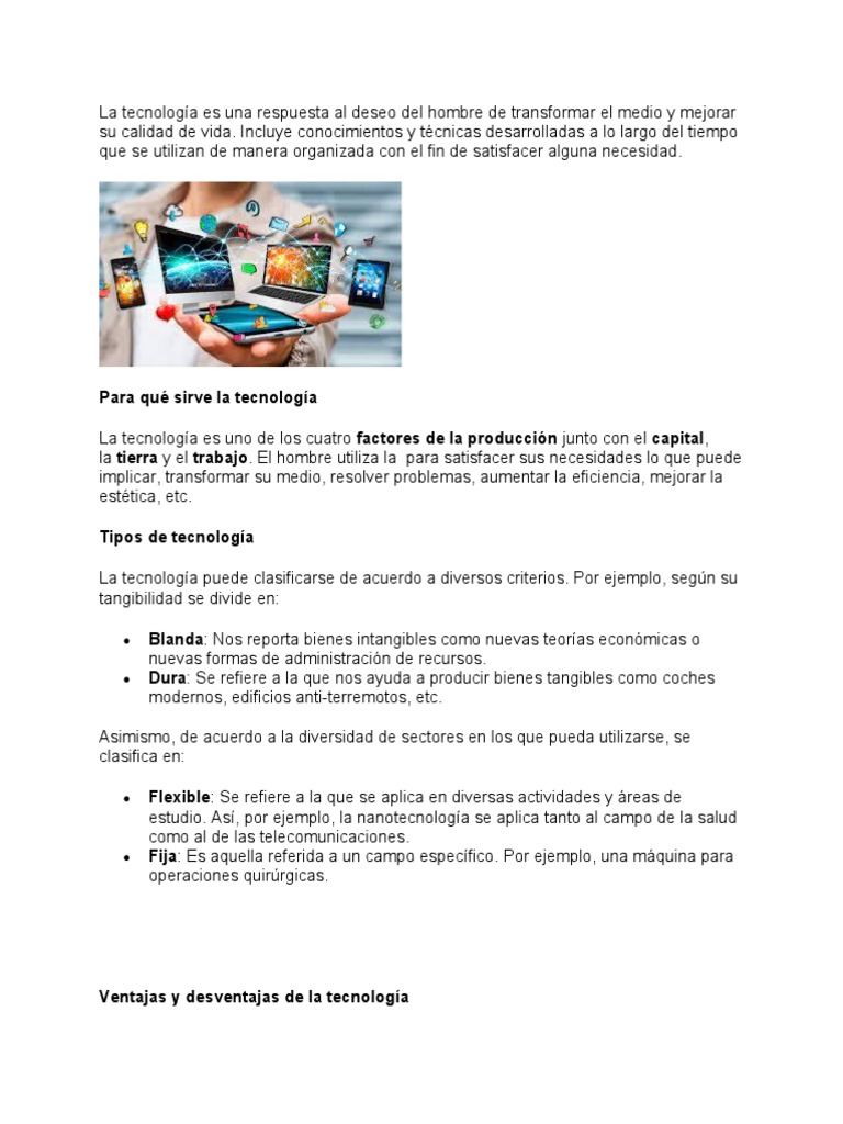 Tecnologia | PDF | Economias