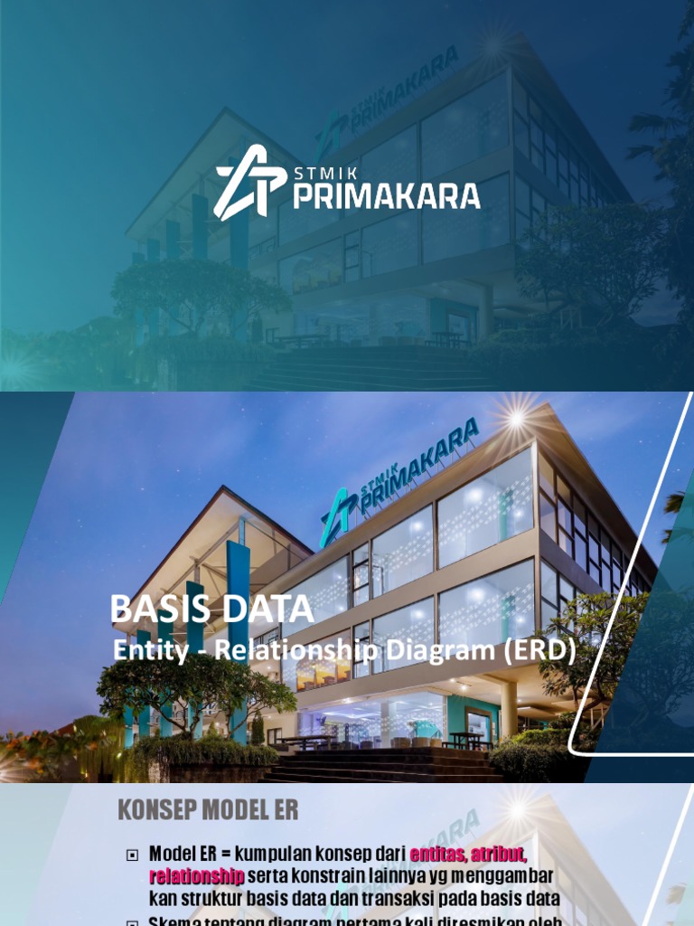 Panduan Lengkap ERD dan Model ER | PDF