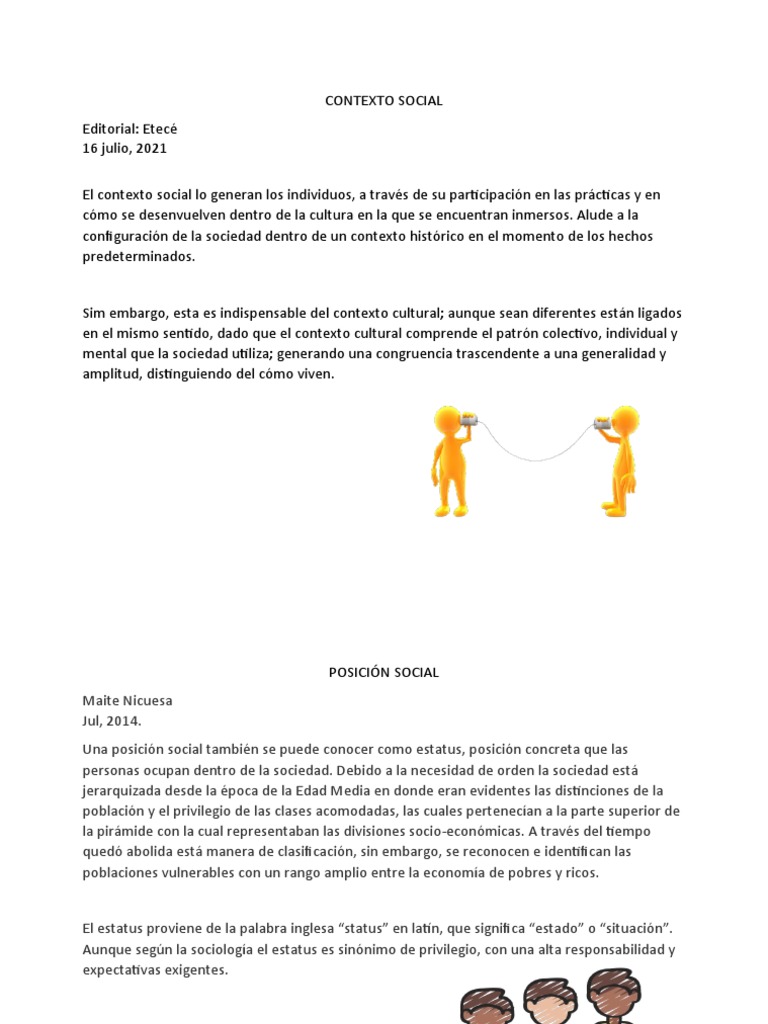 Contexto Social | PDF