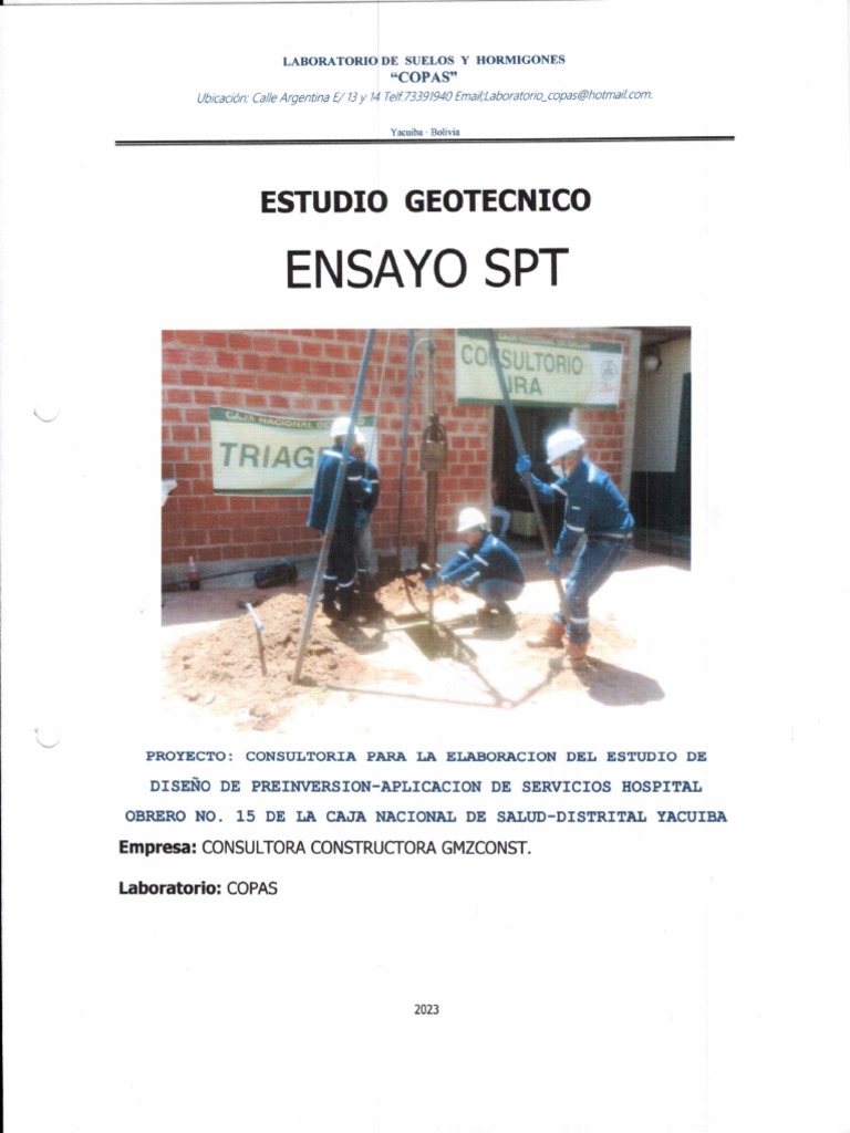 ESTUDIO DE SUELOS | PDF