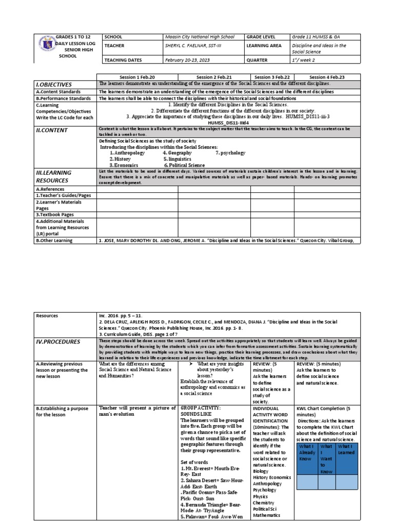Diss Week 2 | PDF | Learning | Social Sciences