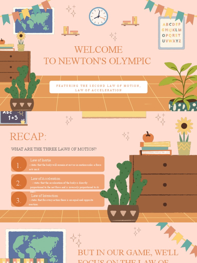 Understanding Newton's Second Law of Motion through Interactive Games ... Understanding Newton's Second Law of Motion through Interactive Games ...