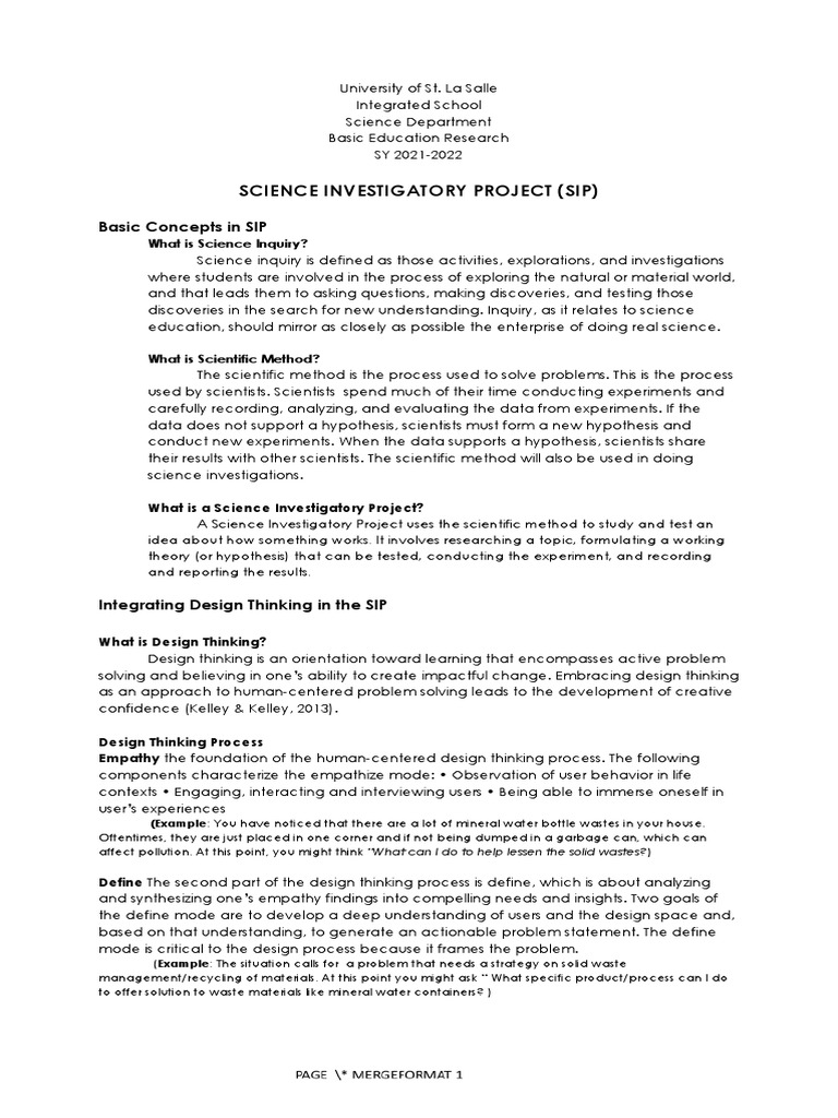 G10 Sip Primer PDF | PDF | Experiment | Diabetes