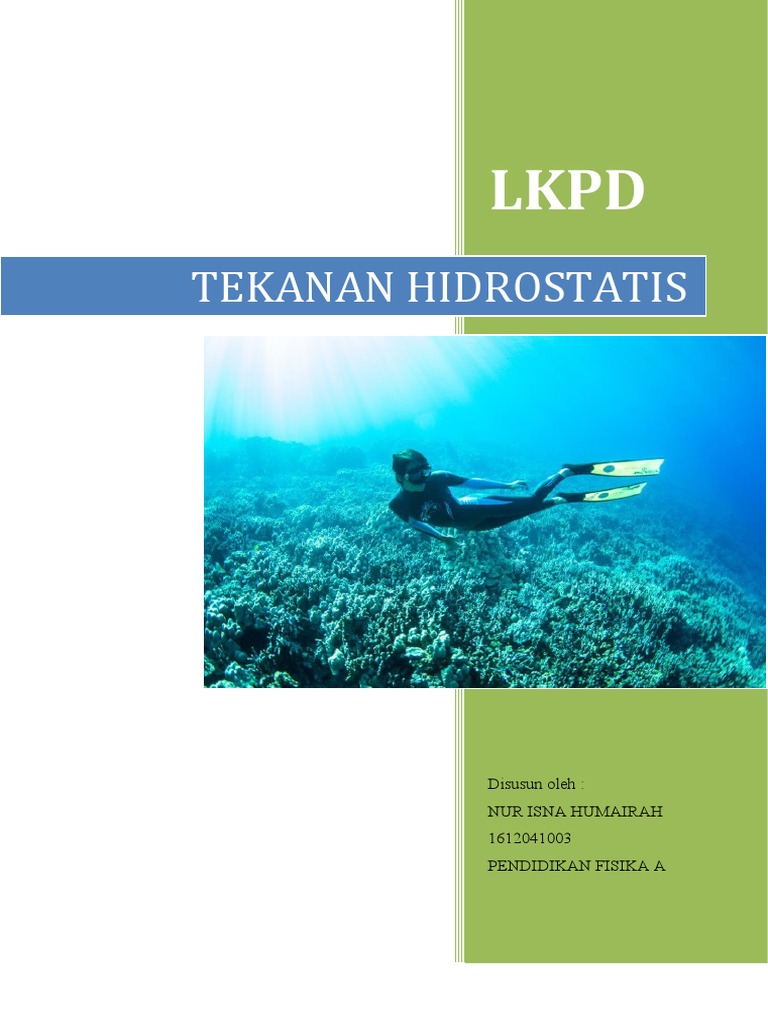 LKPD - Tekanan Hidrostatis (Isna) | PDF