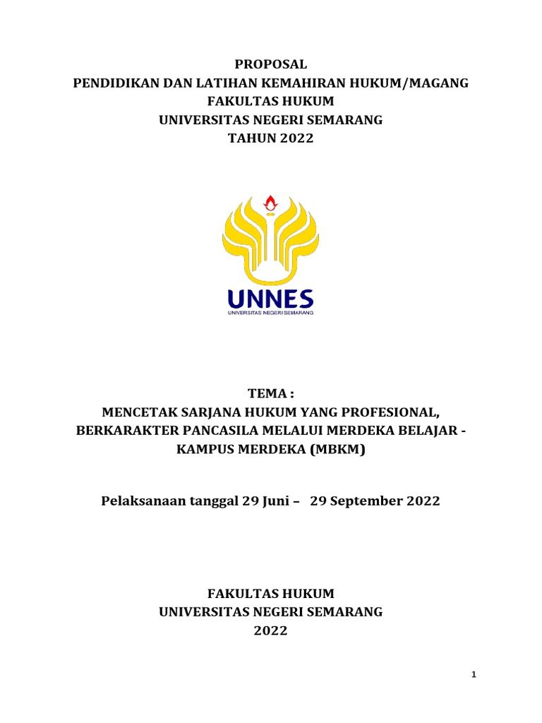 New PROPOSAL PLKH 2022 | PDF | Karier & Perkembangan