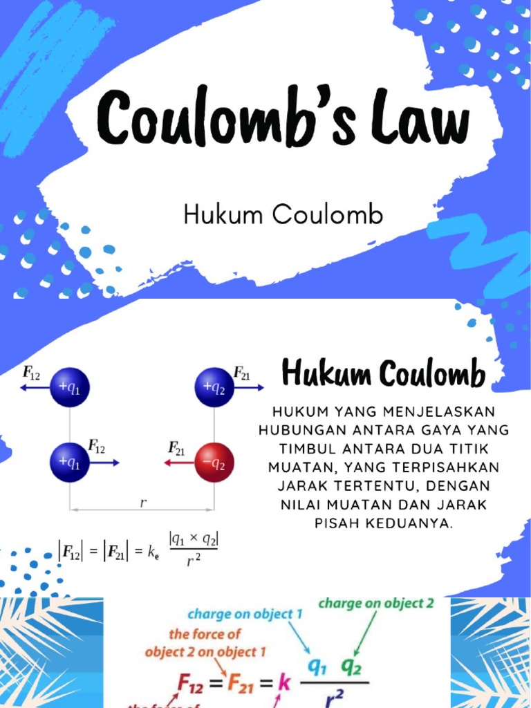 Hukum Coulomb (Coulomb's Law) | PDF