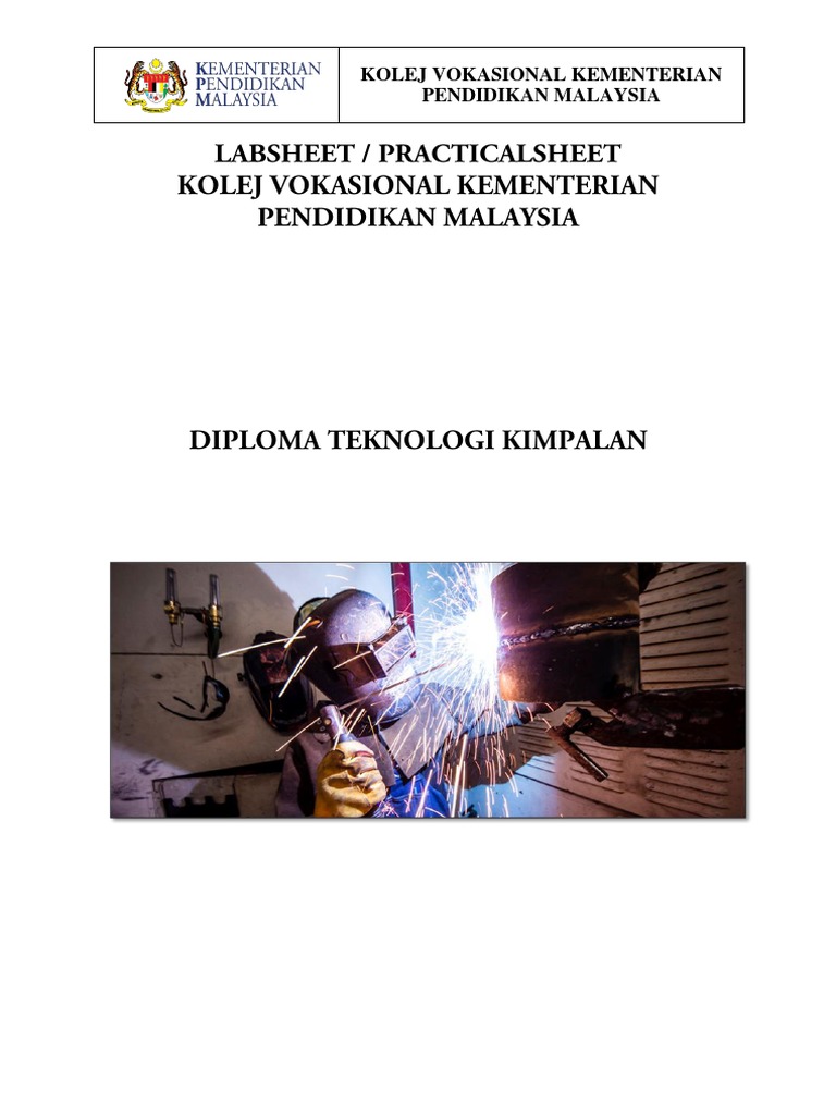 Labsheet - Practical Sheet (Welding Tech) | PDF