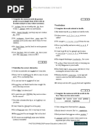 My English Lab Unit 1 - Resuelto 100% | PDF