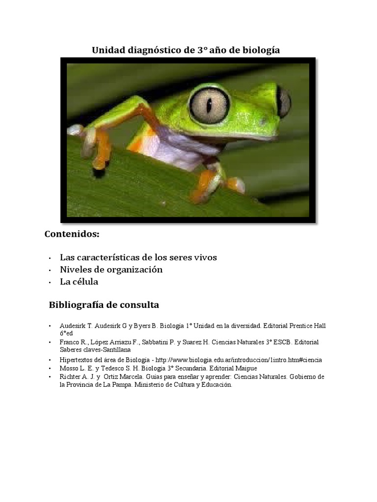 TP Integrador Tercero | PDF | Biología Celular) | Organismos