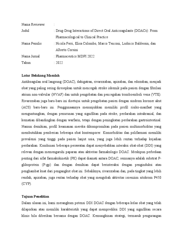 Joki - Review Jurnal 24 Januari | PDF