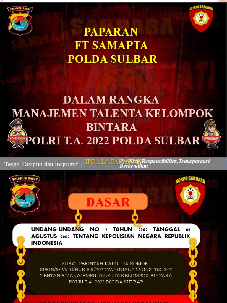 Paparan FT Samapta | PDF