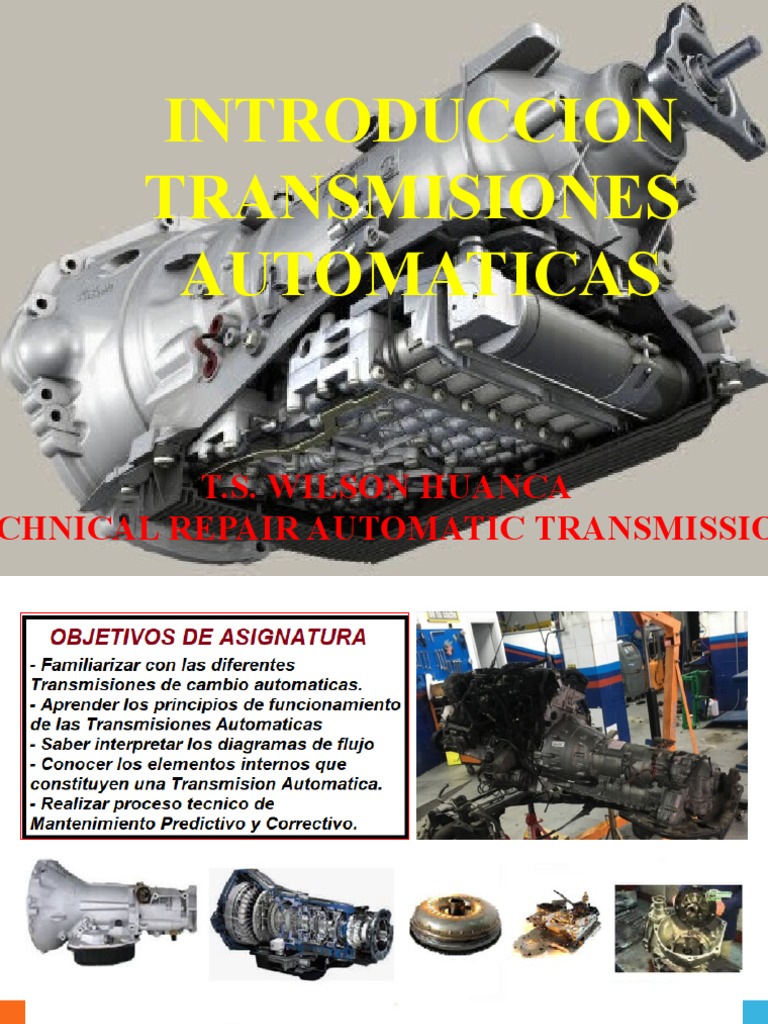 M1 Introduccion T-A | PDF | Transmisión automática | Ingeniería de Transporte