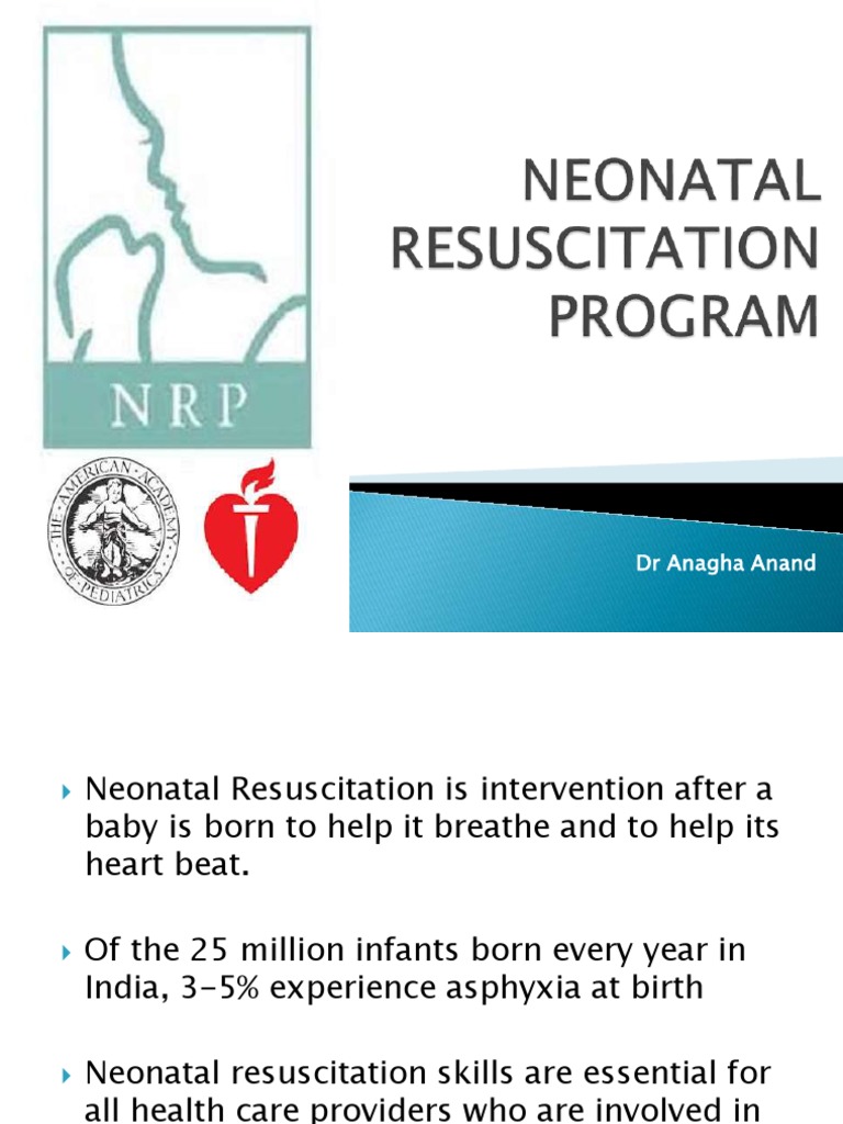 NRP PP | PDF | Breathing | Cardiopulmonary Resuscitation